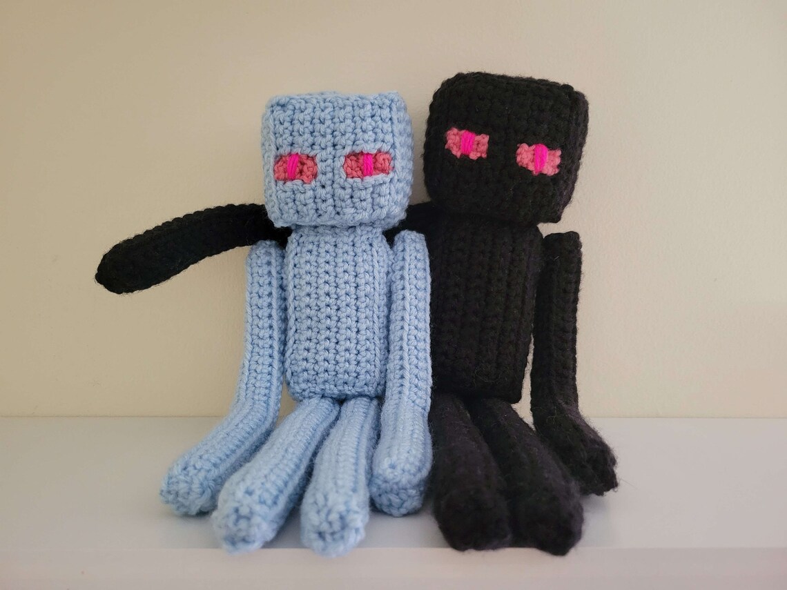 Minecraft Enderman Crochet Pattern • Cute Amigurumi Plush • PDF Digital ...
