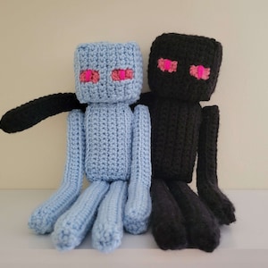 Minecraft Enderman Crochet Pattern • Cute Amigurumi Plush • PDF Digital ...