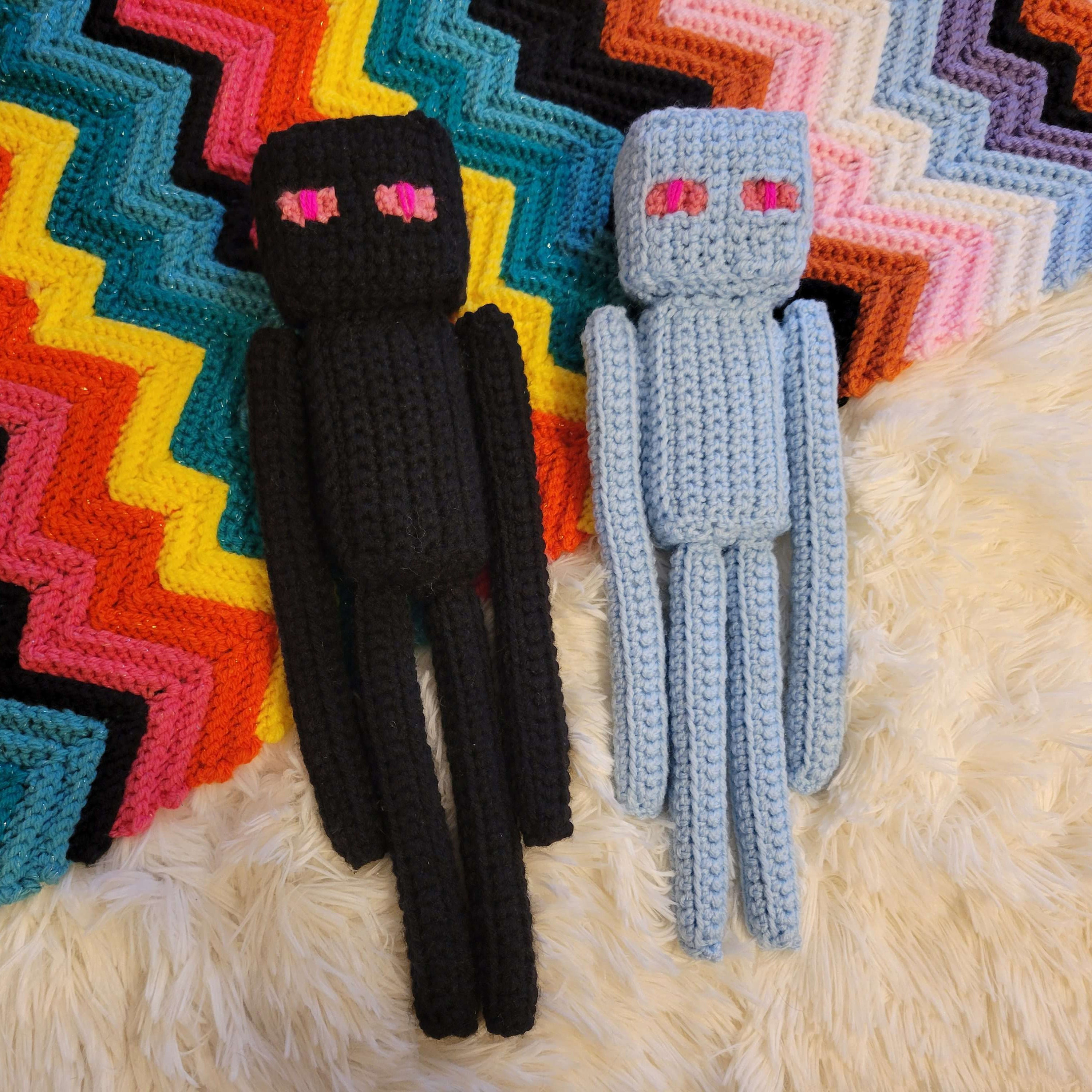 Minecraft Enderman Crochet Pattern • Cute Amigurumi Plush • PDF Digital Download - Etsy