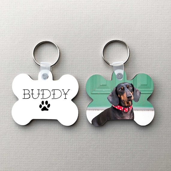 Dog Name & Photo Keyring Dog Parent Key Ring Dog Mum Key - Etsy UK