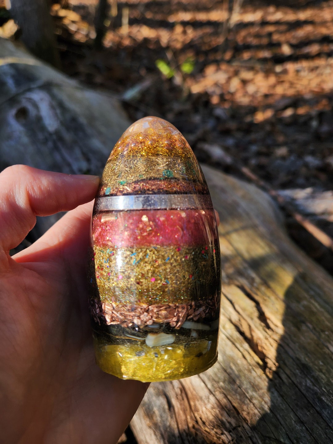 The Wowzer Bullet Shaped Orgonite 5g EMF Clearing Meditation Booster ...