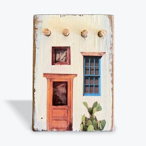 Rustic Wood Pueblo Art Decor - Small - Etsy