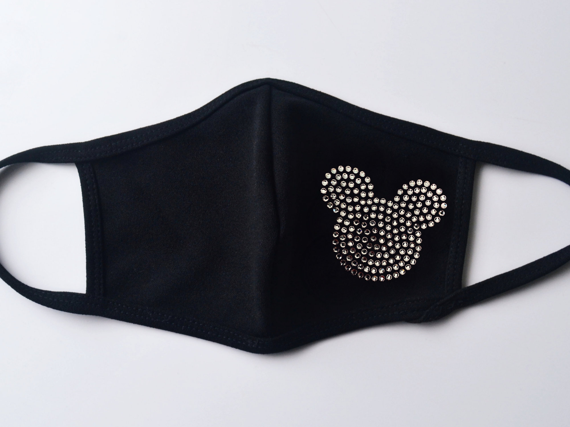 Mickey Mouse Bling Face Mask / Mickey Mouse Face Mask / Mickey - Etsy