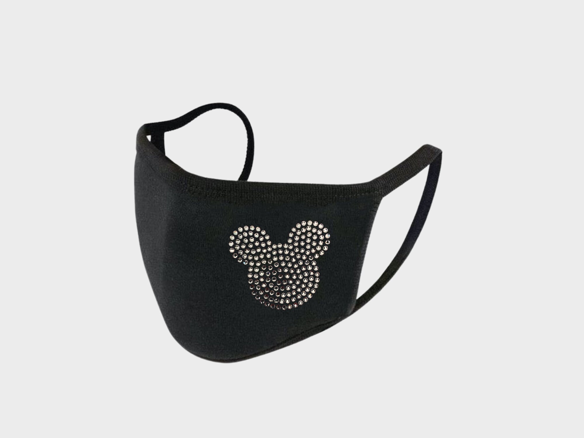 Mickey Mouse Bling Face Mask / Mickey Mouse Face Mask / Mickey Face ...