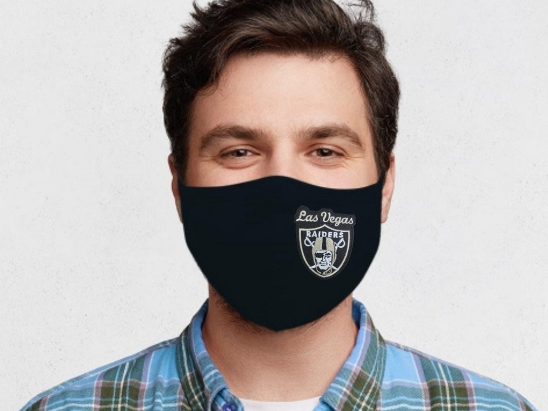 Raiders Face Mask / Las Vegas Raiders Face Mask / Raiders Mask ...
