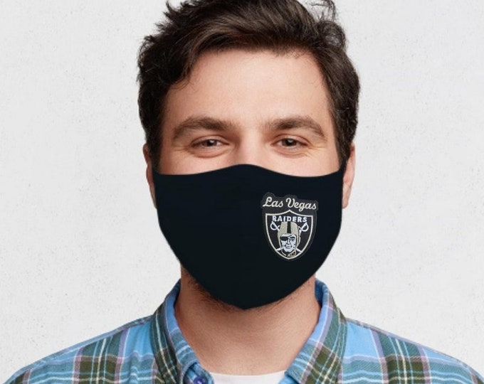 3D Las Vegas Raiders Face Mask, Reusable, Washable, Comfortable ...