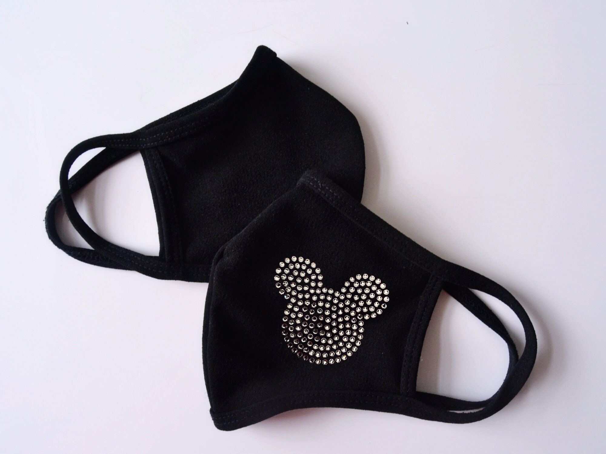 Mickey Mouse Bling Face Mask / Mickey Mouse Face Mask / Mickey Face ...
