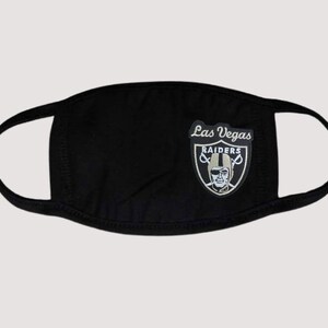 Raiders Face Mask / Las Vegas Raiders Face Mask / Raiders Mask ...