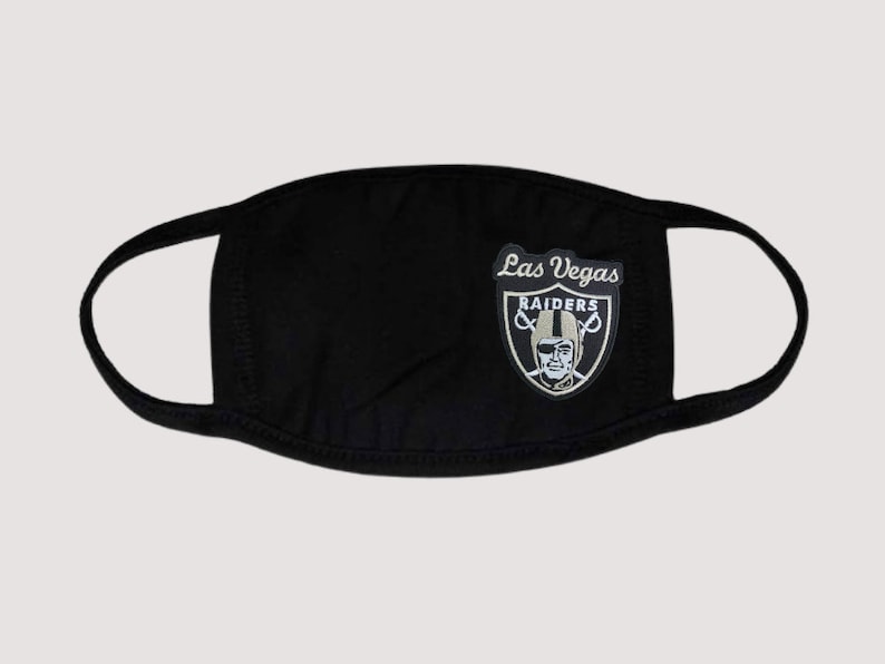 Raiders Face Mask / Las Vegas Raiders Face Mask / Raiders Mask ...