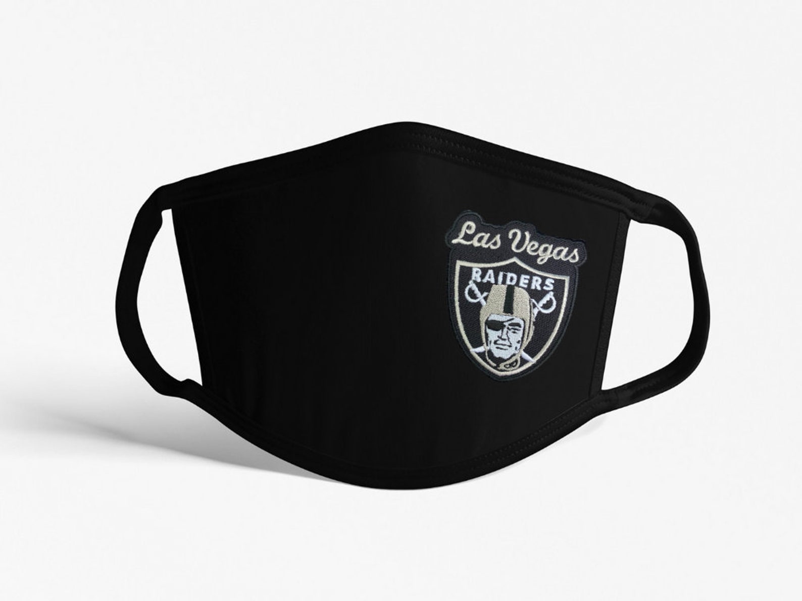 Raiders Face Mask / Las Vegas Raiders Face Mask / Raiders Mask ...