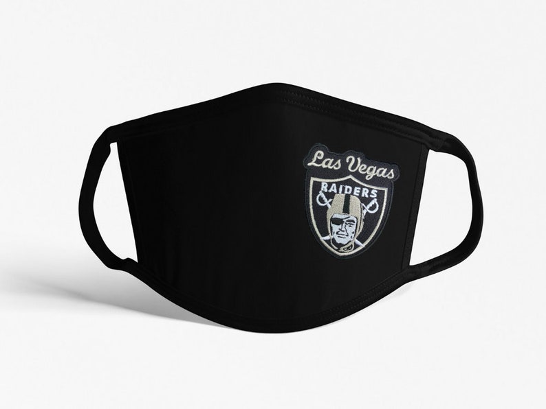 Raiders Face Mask / Las Vegas Raiders Face Mask / Raiders Mask ...