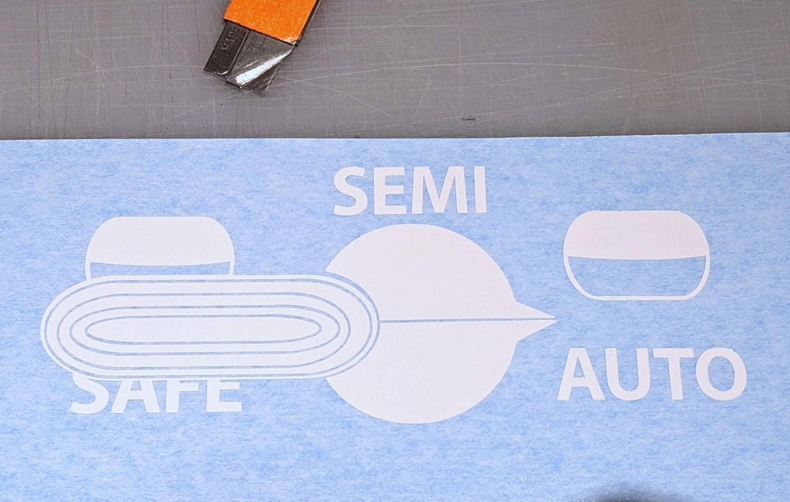 M16 Selector Switch Vinyl Decal - Etsy