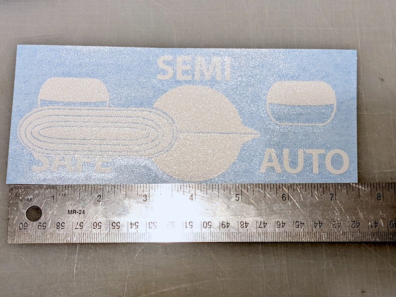 M16 Selector Switch Vinyl Decal - Etsy