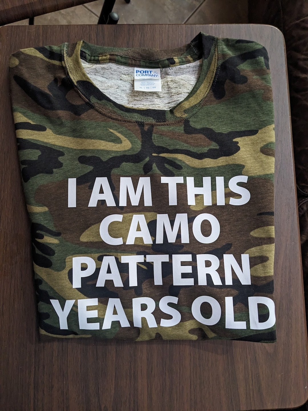 I'm This Camo Pattern Tee - Old Soldier - M81 Woodland Camo BDU Pattern ...