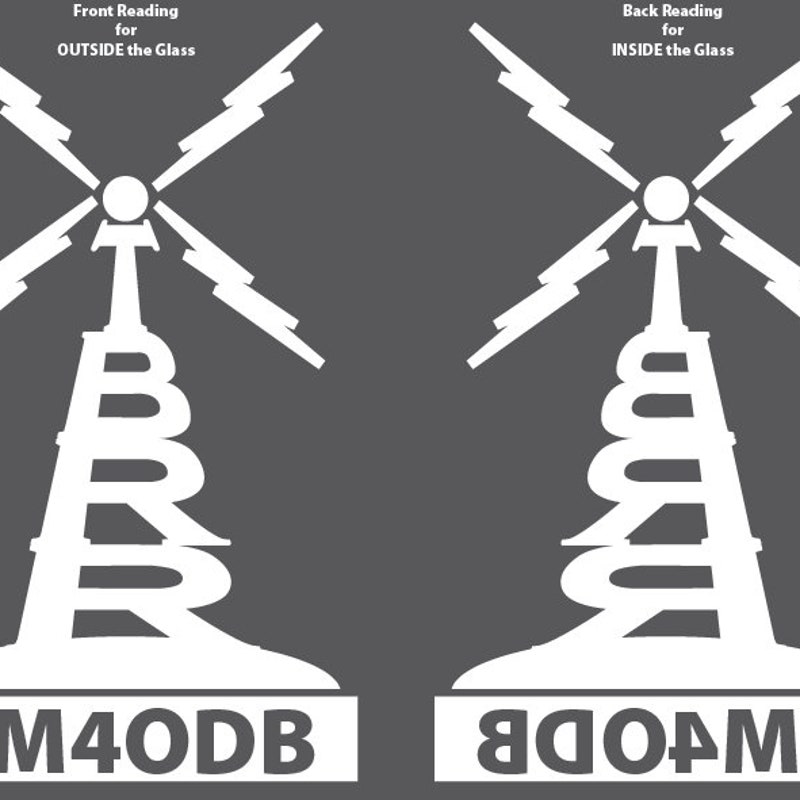 Ham Radio Decal - Etsy