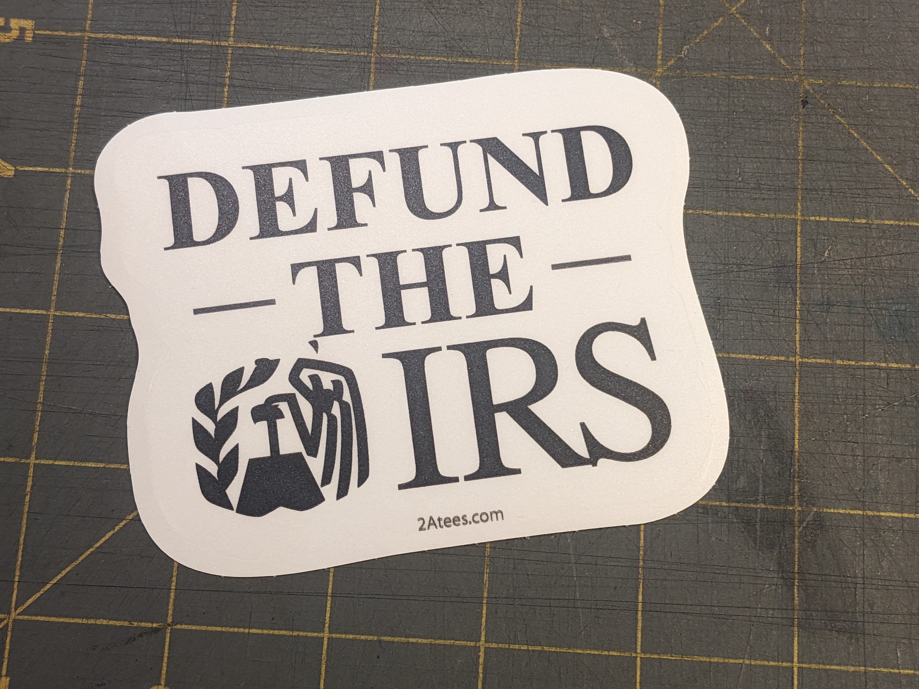 Defund the IRS patriotic Funny Decal - Etsy