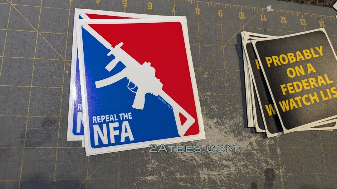 Repeal the NFA Sticker - Novelty ATF Gun Decal - Etsy