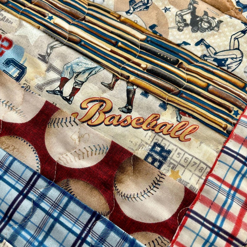 Baseball Quilt - Etsy