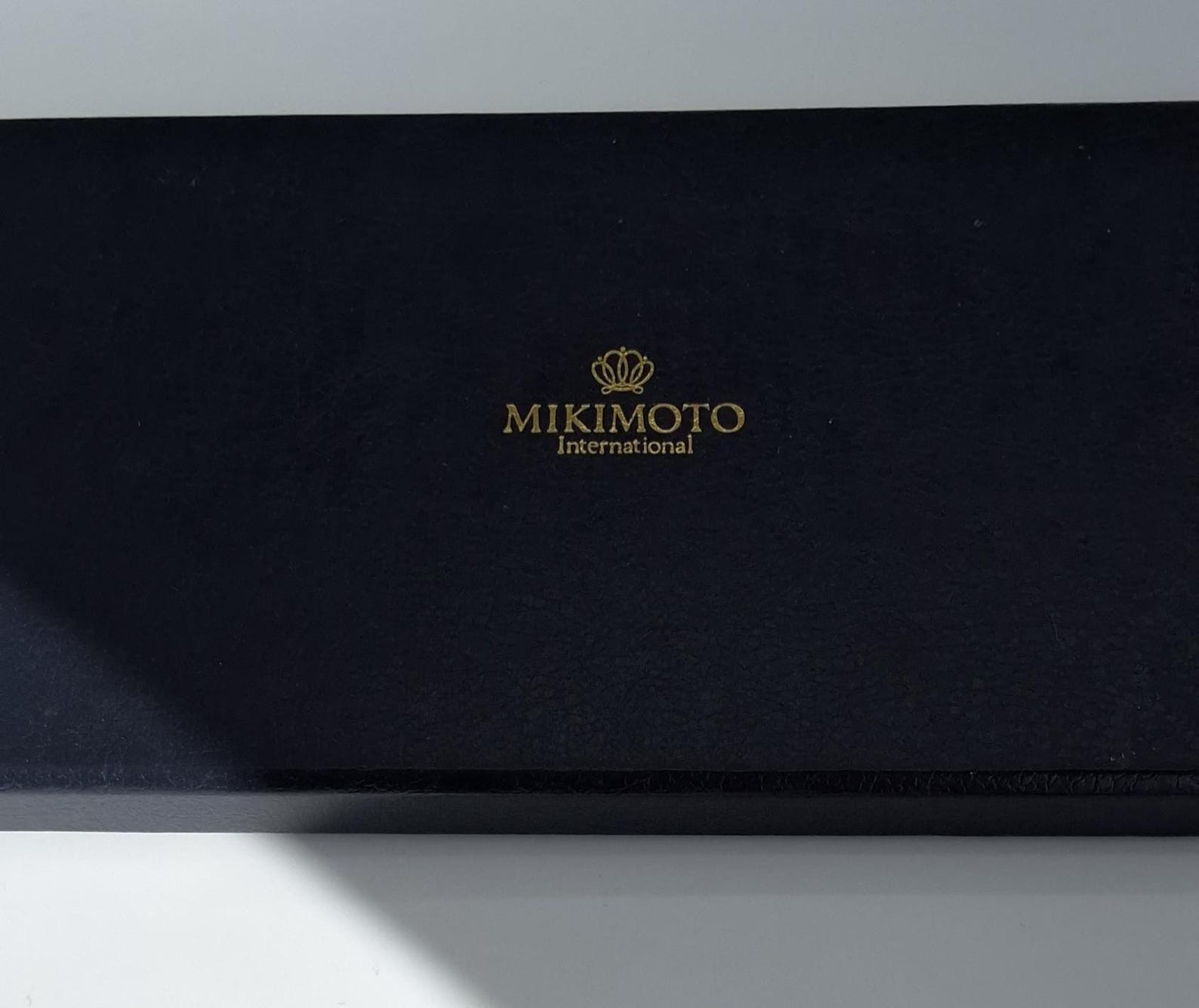 Mikimoto Pearl Pen and Pearl Bookmark - Etsy