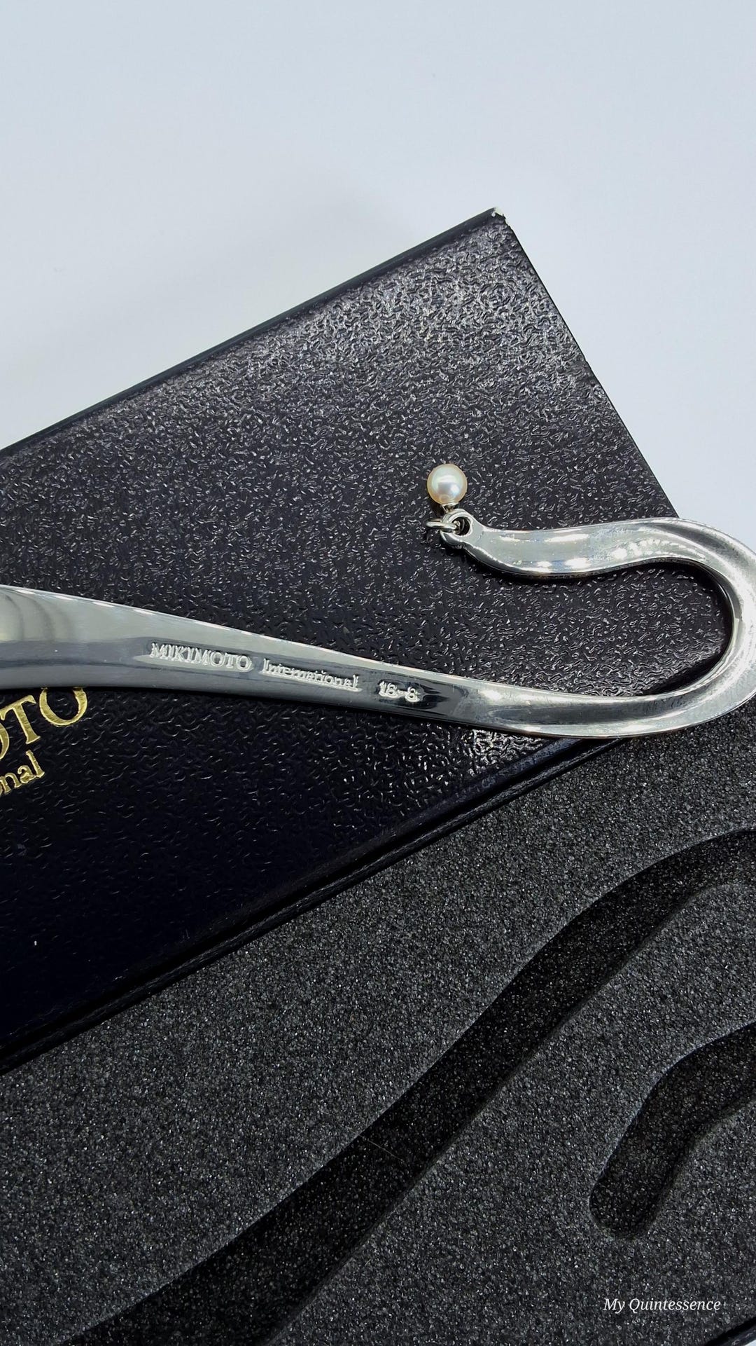 Mikimoto International Bookmark With Pearl - Etsy