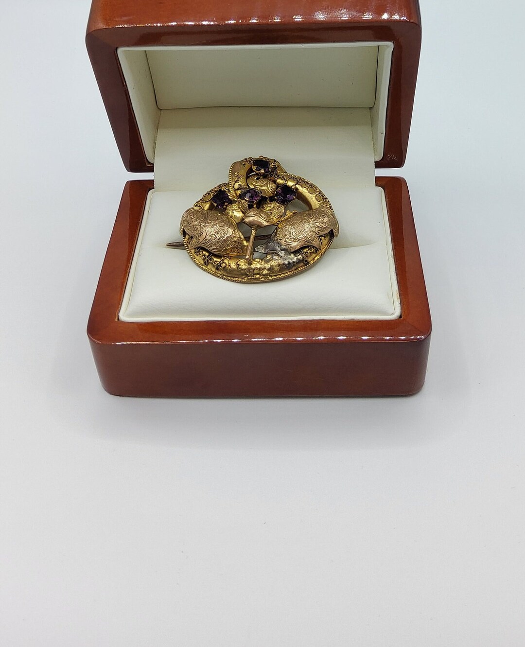 Victorian Pinchbeck Brooch/pendant - Etsy UK