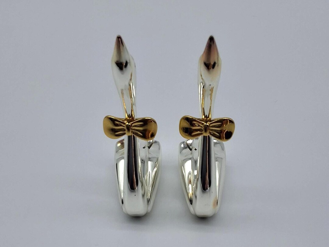 Mikimoto Swan Place Card Holders - Etsy