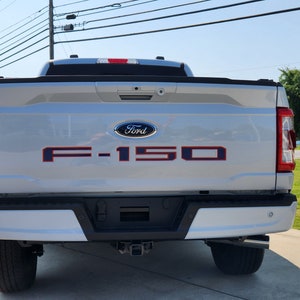 2018+ Ford F-150 Two-layer Tailgate Inlay Decals - Etsy