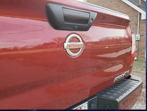 Nissan Titan Grill & Tailgate Badge Emblem Inlay Decals "nissan" - Etsy