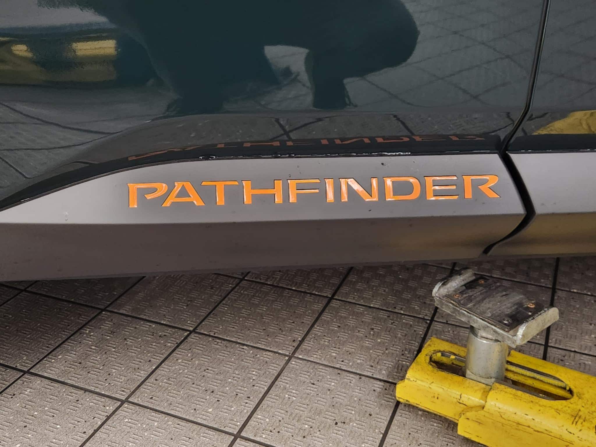 Vinyl Decal Inlays for 2021+ Nissan Pathfinder Plastic Rocker Panels ...