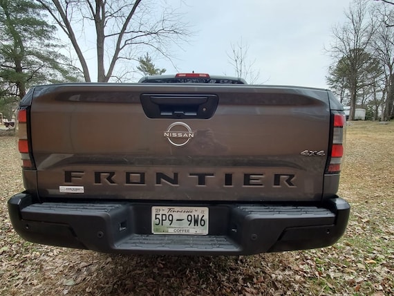 2022 FRONTIER Tailgate Inlays | Etsy