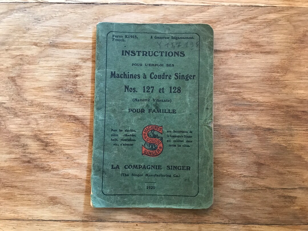 Manual Sewing Machine Singer 127, 128 - Etsy
