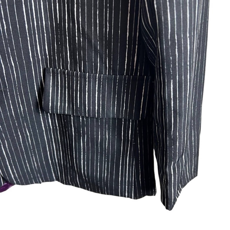Disney Tim Burtons the Nightmare Before Christmas Stripe Blazer - Etsy
