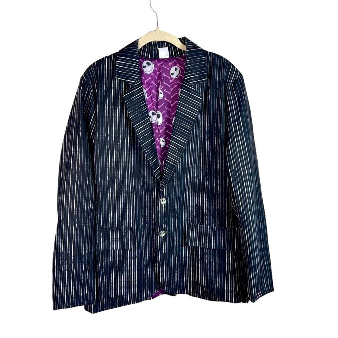 Disney Tim Burtons the Nightmare Before Christmas Stripe Blazer - Etsy