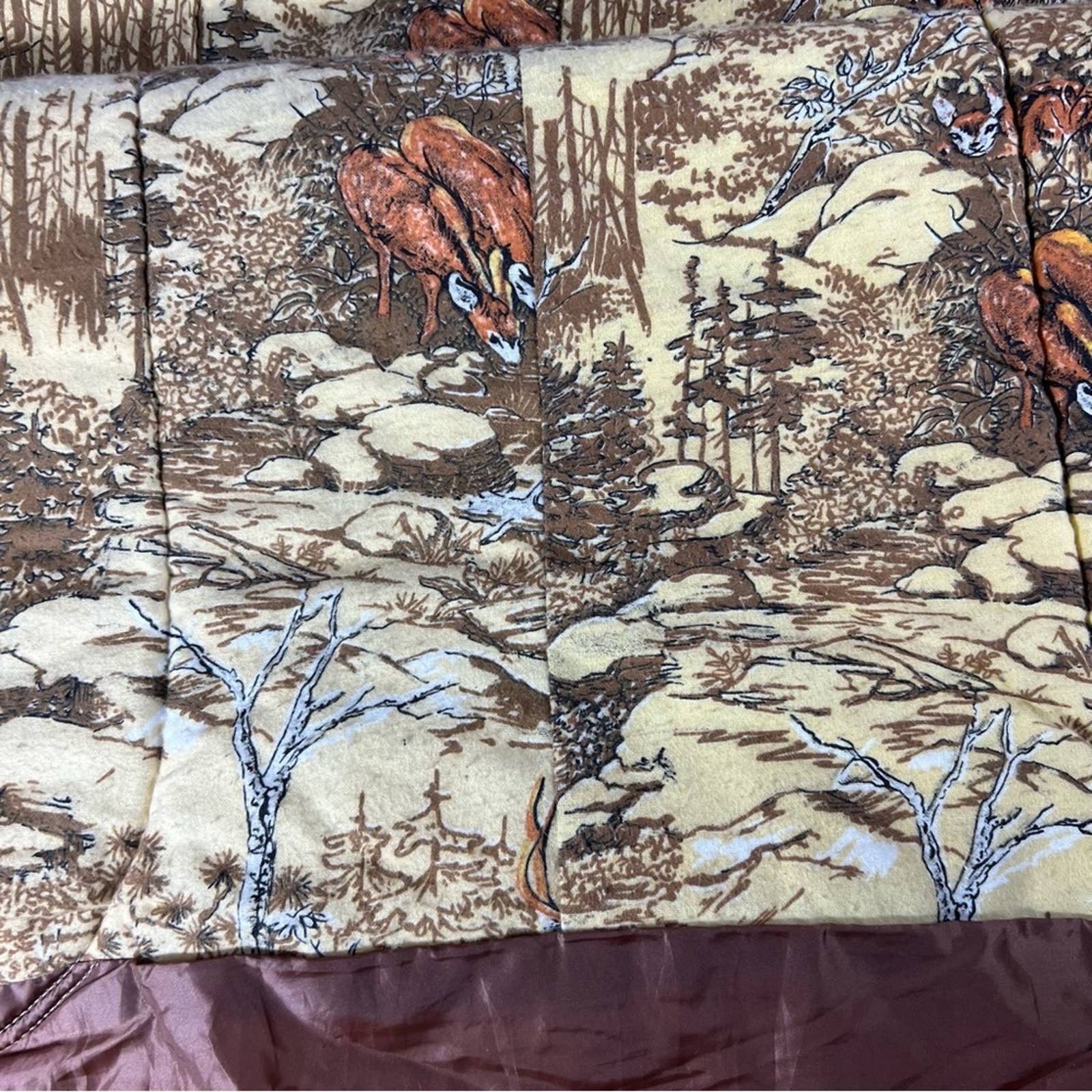 Vintage 1970s 1980s Western Field by Montgomery Ward Deer - Etsy