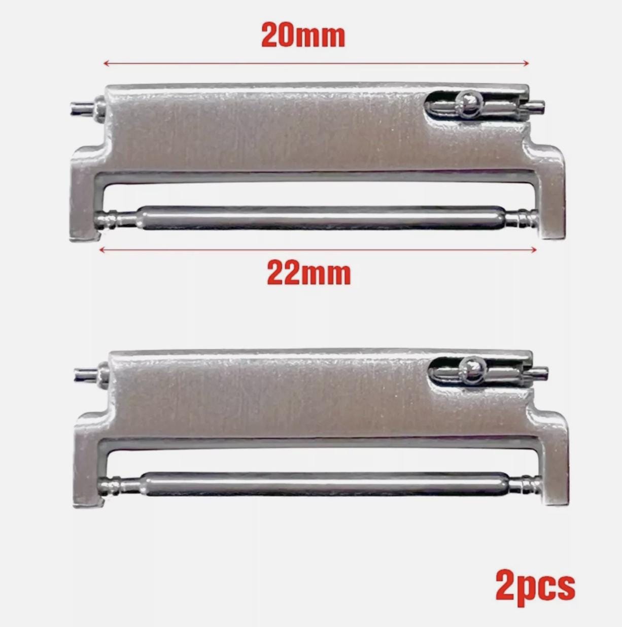Stainless Steel Watch Band Connector for Samsung Watch 3/4/5/6 Metal ...