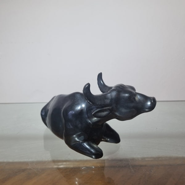 Ceramic Bull - Etsy