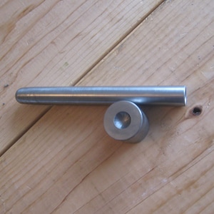 1/4" Blacksmith Rivet Doming Tools Top & Bottom Fits Factory Sized 1/4 ...