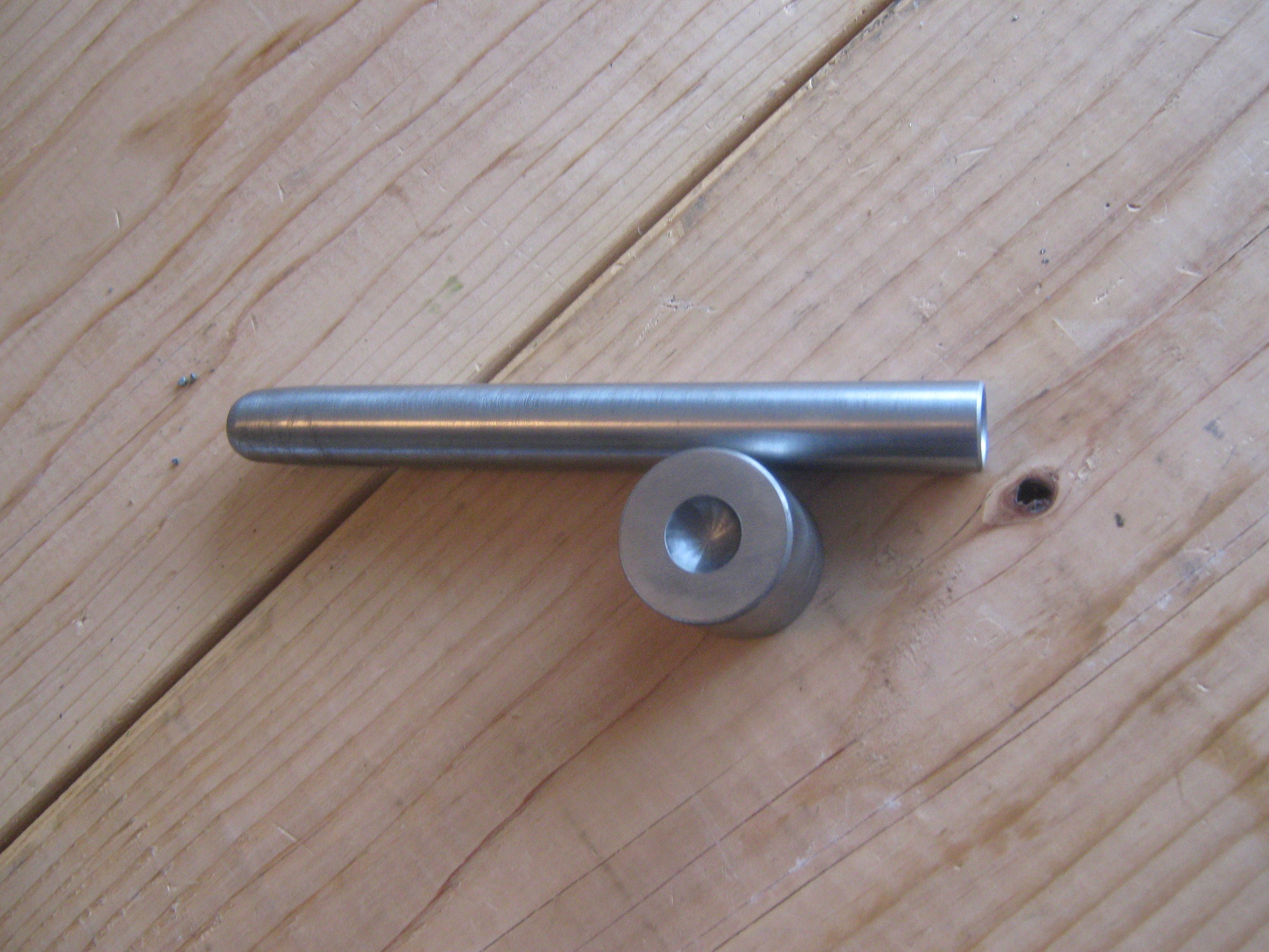 1/4" Blacksmith Rivet Doming Tools Top & Bottom Fits Factory Sized 1/4 ...