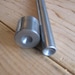 1/4" Blacksmith Rivet Doming Tools Top & Bottom Fits Factory Sized 1/4 ...