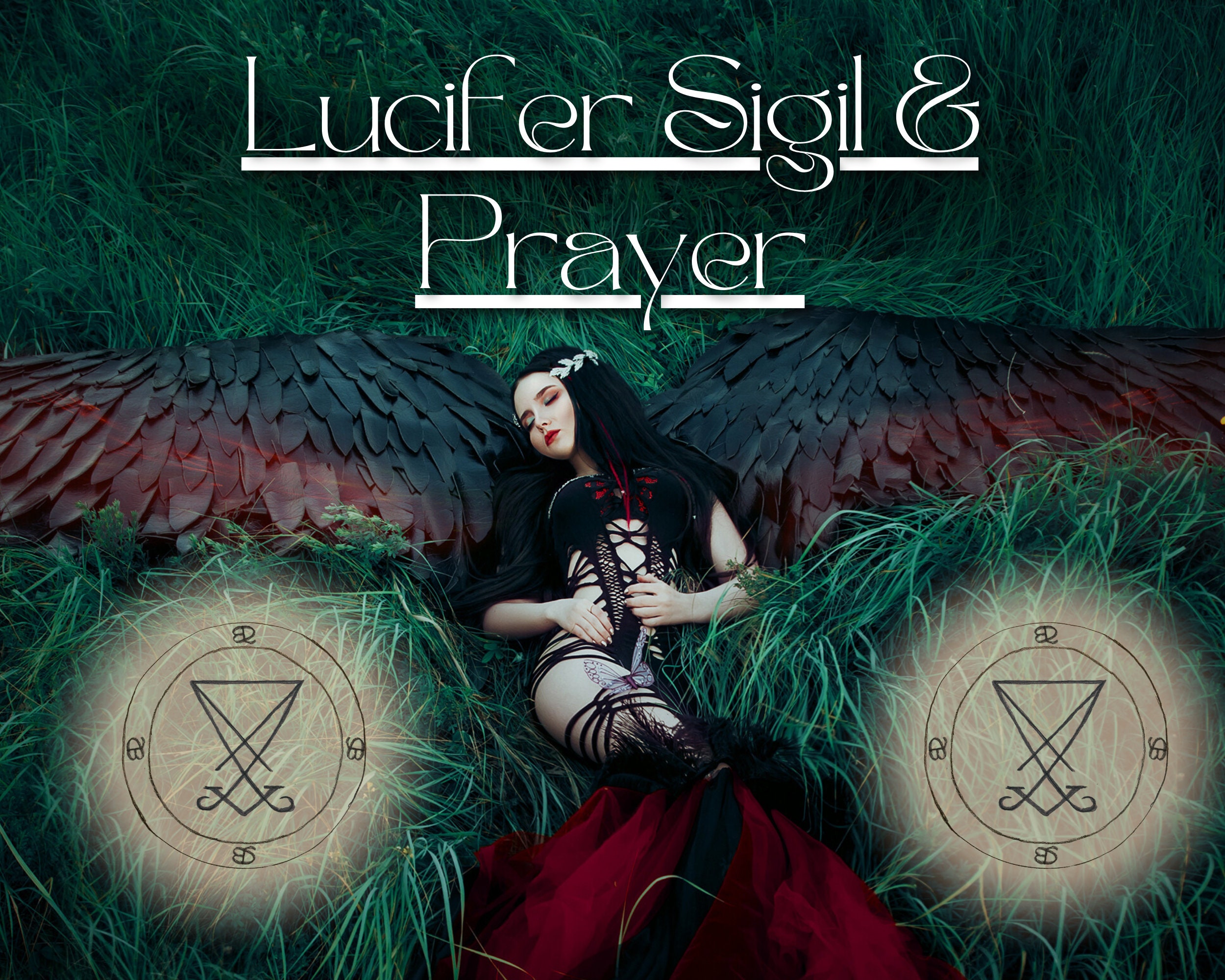 Lucifer Sigil & Prayer - Etsy