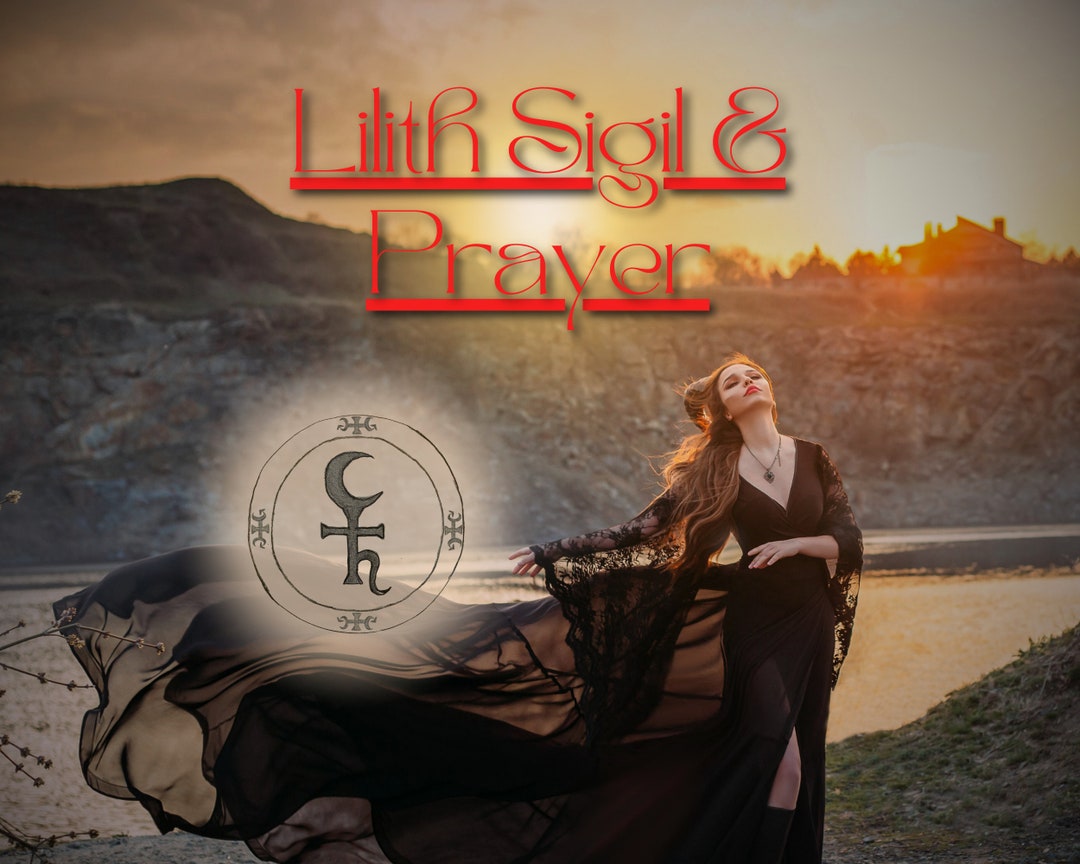 Lilith Sigil & Prayer - Etsy