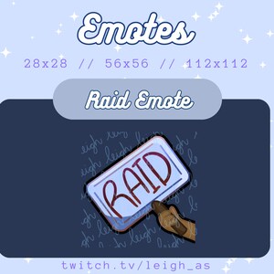 Raid Emote With 3 Different Skin Tones for Twitch, Discord, Youtube ...