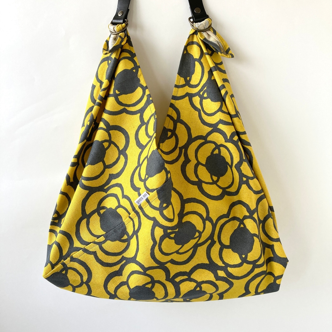 Azuma Bag With Leather Handle, Azuma Bag, Azumabukuro, Eco Bag ...