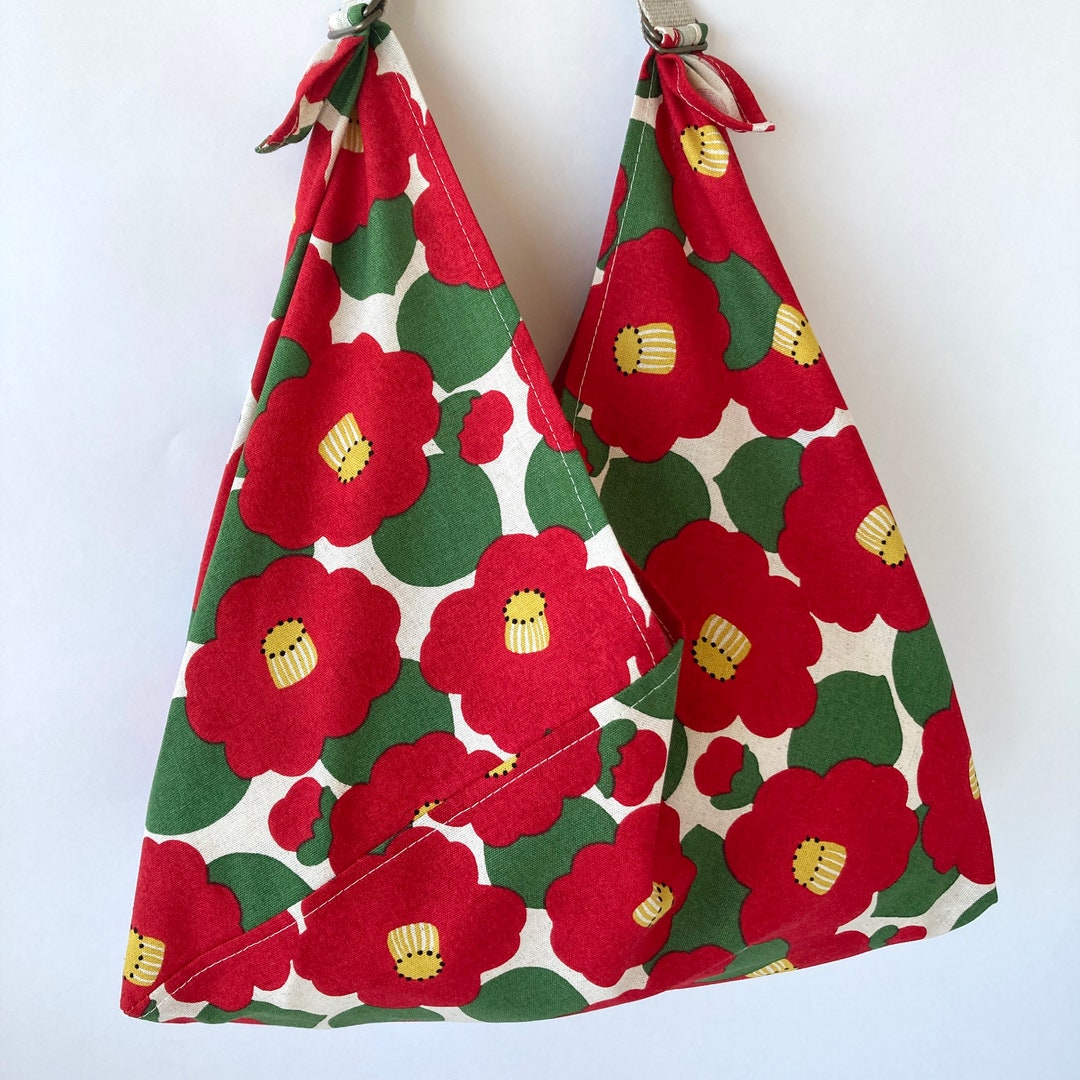 Azuma Bag With Leather Handle, Azuma Bag, Azumabukuro, Eco Bag ...