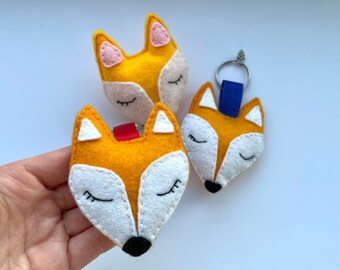 Handmade Felt Shark Keyring Keychain Brooch Plush | Etsy