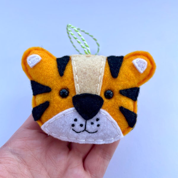 Felt Tiger - Etsy UK