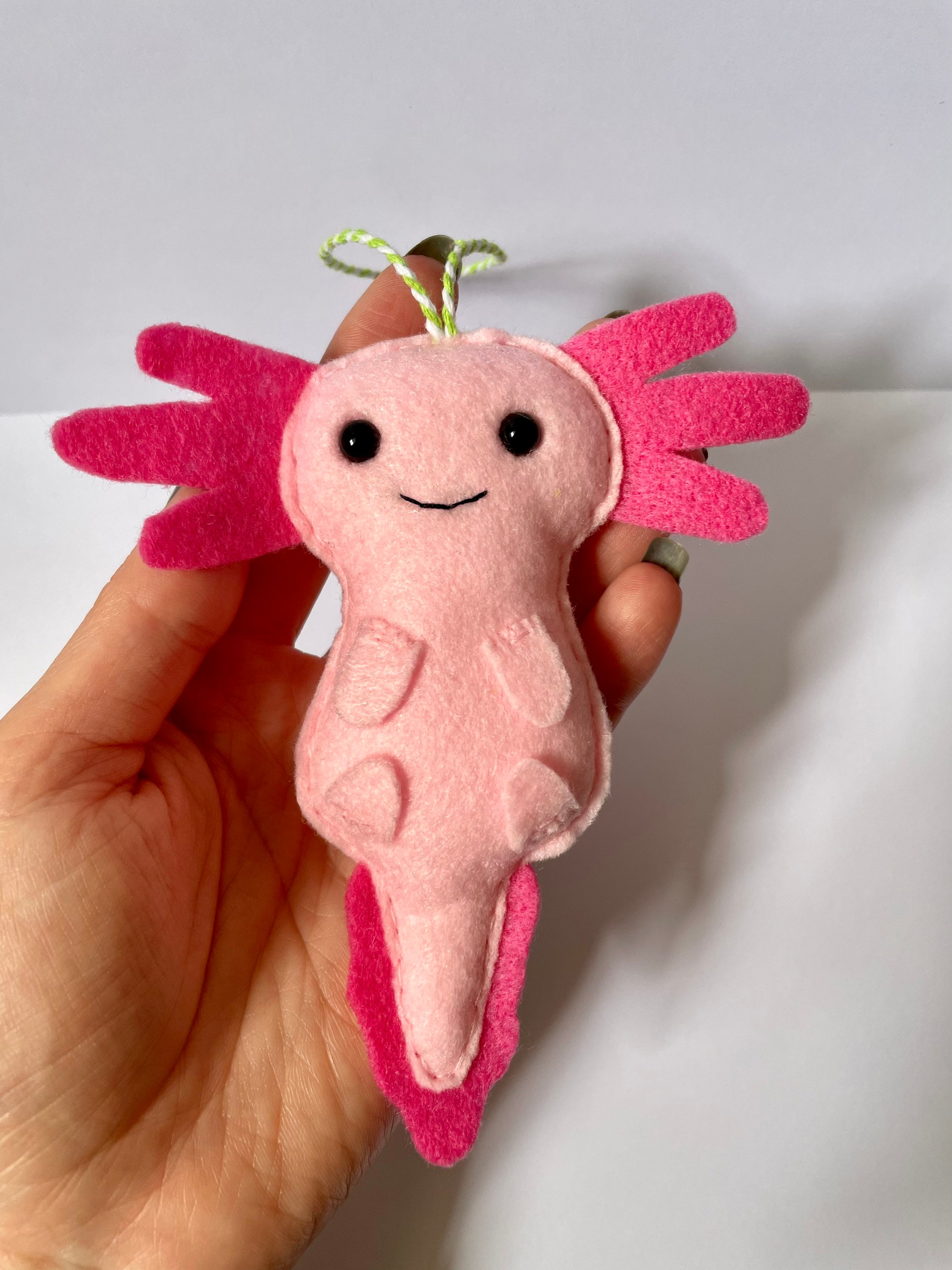 Handmade Felt Axolotl Salamander Lizard Plush | Etsy