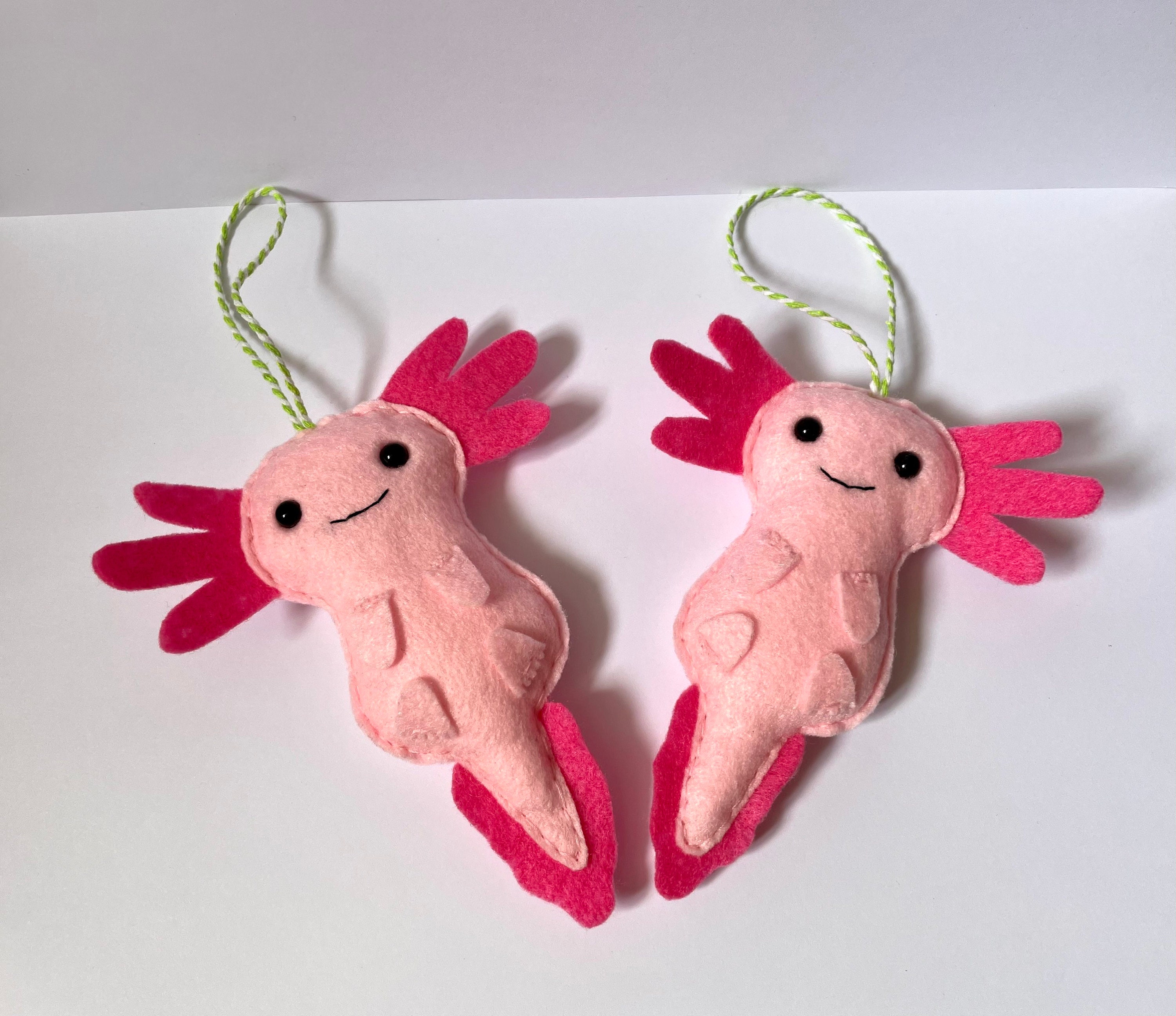 Handmade Felt Axolotl Salamander Lizard Plush | Etsy