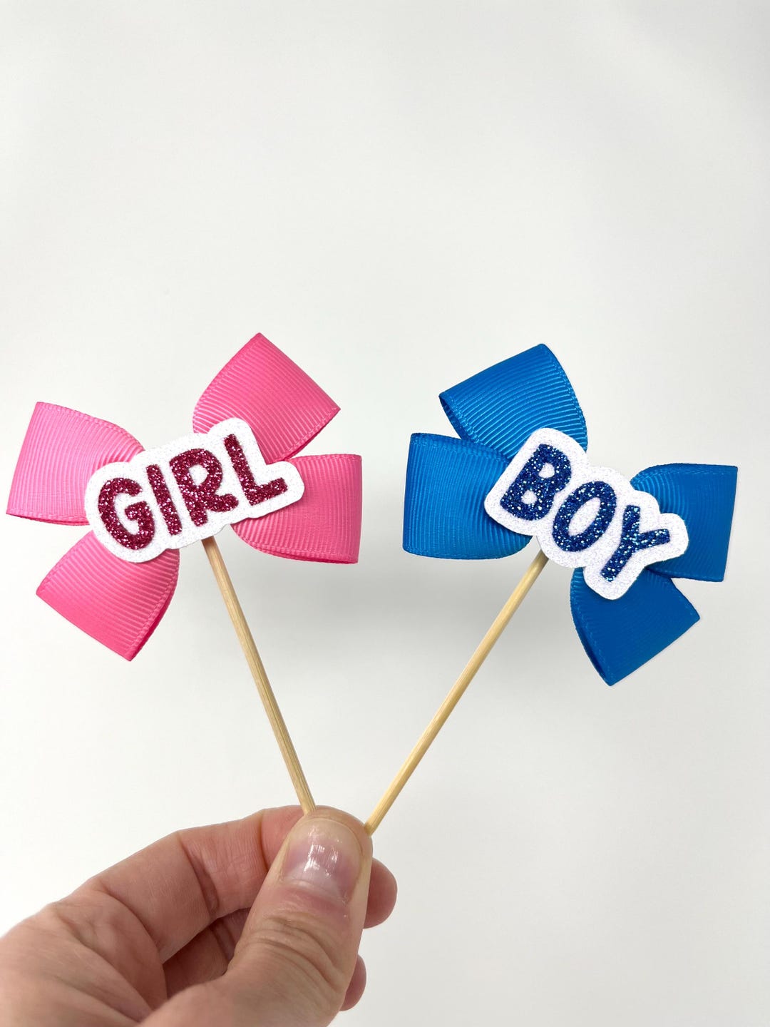 Cupcake Toppers, Gender Reveal, Its a Boy, Its a Girl, Gender Reveal ...