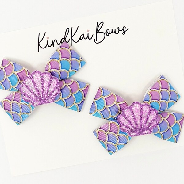 Sea Shell Bow - Etsy